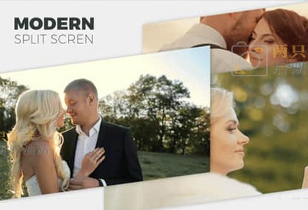 FCPX插件-50种多分屏画中画画面拼贴组合排列标题介绍展示动画预设 支持M1M2 Split Screen FX 2 – 两只山羊后期加油站