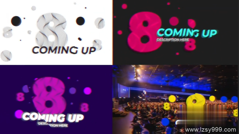 FCPX插件-65组倒数倒计时开场标题动画模板 带进出场 支持M1芯片 Countdown – 两只山羊后期加油站