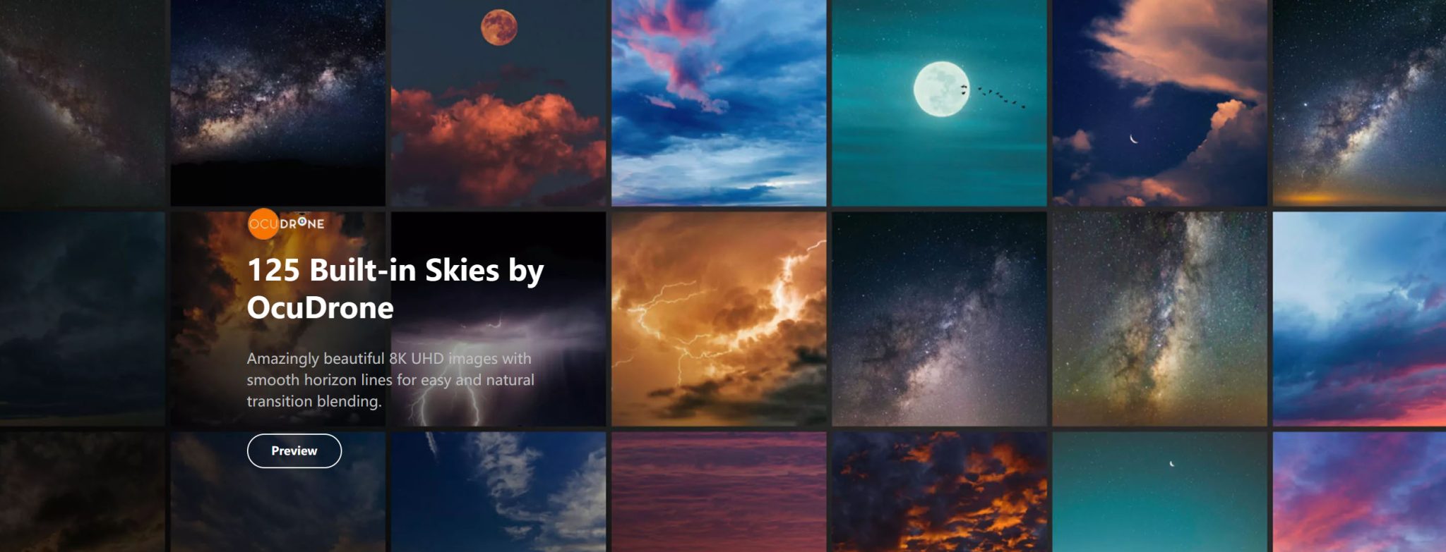 软件-AI智能一键换天空ON1 Sky Swap AI 2023 v17.1.1汉化版 WIN/MAC 支持M1M2 – 两只山羊后期加油站