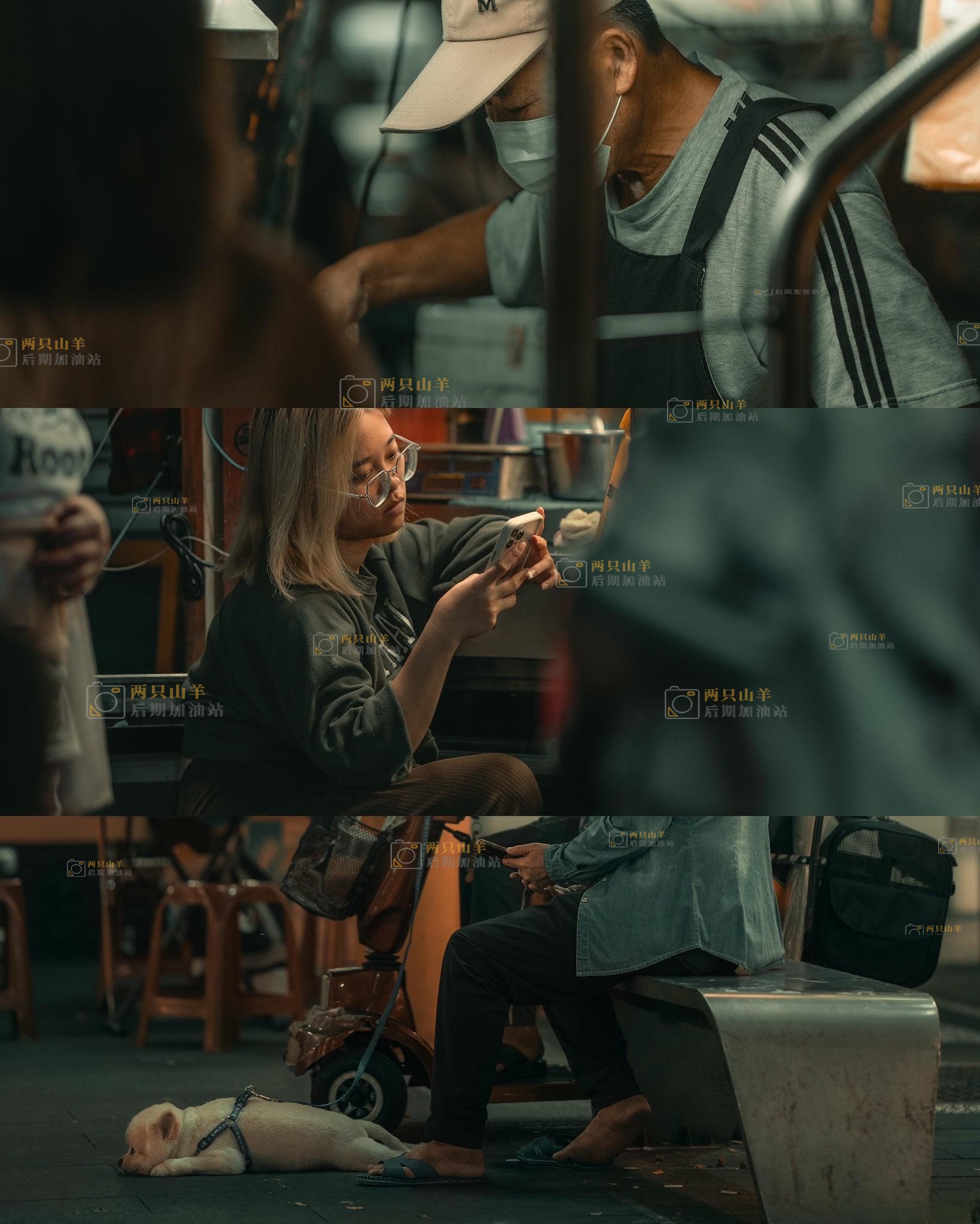 LR/PS预设-benj Villena-8套电影场景Lightroom预设 氛围故事感极强电影调色 Benj Villena – SCENES Preset – 两只山羊后期加油站