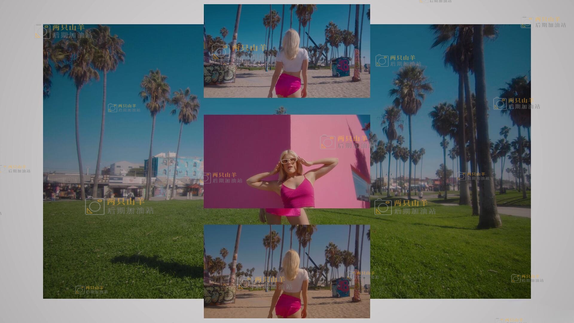 LUT预设–芭比粉鲜艳色彩电影LUT预设 Tropic Colour – BARBIE LOOKS《Barbie》 – 两只山羊后期加油站