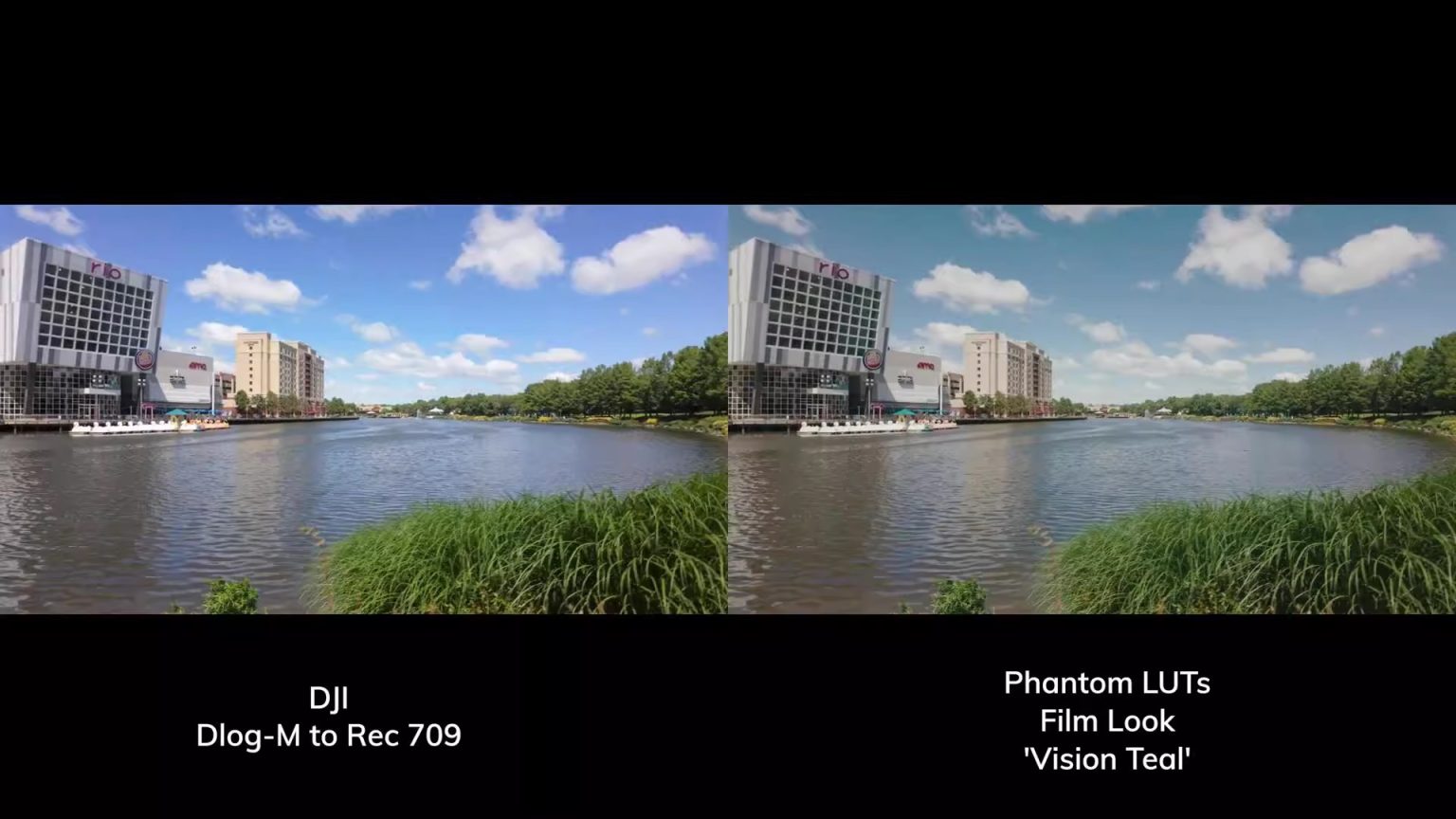 LUT预设-大疆OSMO POCKET 3转阿莱色彩电影胶片仿真调色预设 Phantom LUTs for Osmo Pocket 3 – 两只山羊后期加油站